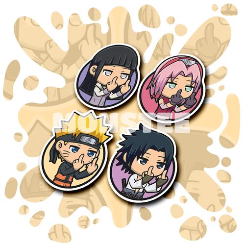 Jual Stiker Anime Chibi Naruto Shippuden Sasuke Sakura Kakashi Gaara ...