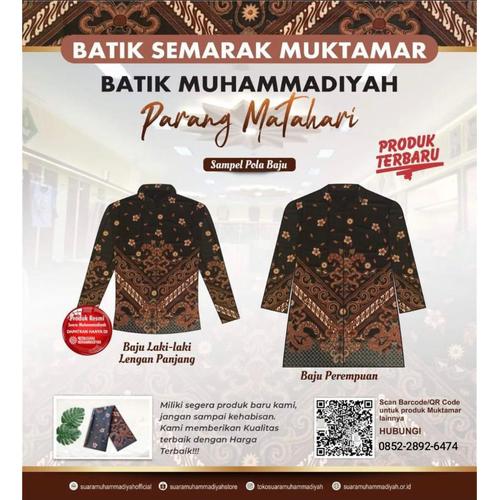 Jual Batik Muhammadiyah Parang Matahari - XXL, Perempuan - Kab. Jepara ...