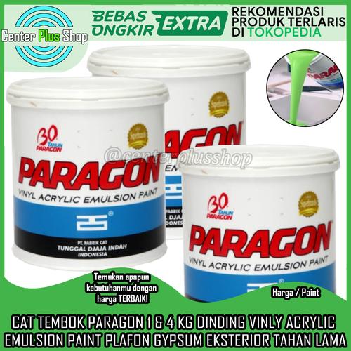 Jual CAT TEMBOK PARAGON DINDING LUAR DALAM PRAGON VINYL ACRYLIC CET 1 4 ...