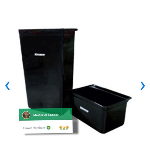 Jual Set Kerajang Troli piring Krisbow Ember Bak Sampah/Piring Kotor ...