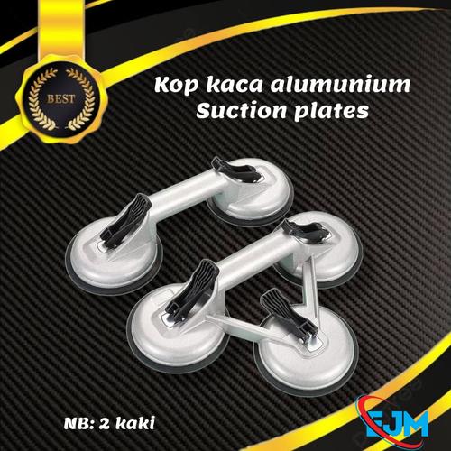 Promo Kop Kaca 2 Kaki Gagang Alumunium Glass Suction Plates - Jakarta ...