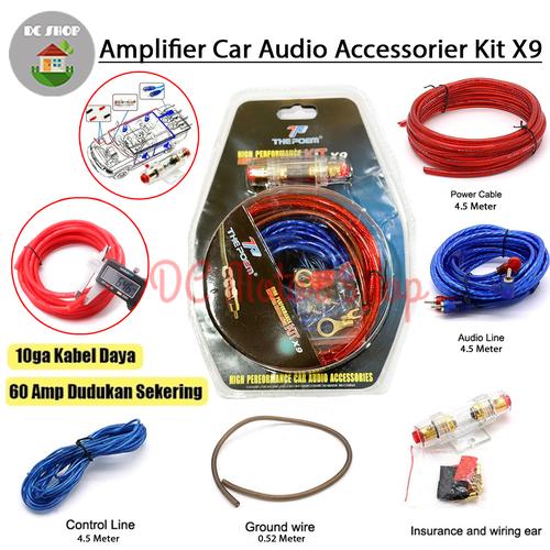 Jual Kabel Audio Mobil Set Instalasi Sound System Mobil Audio Cable Kit ...