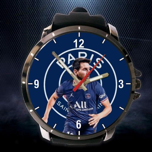 Jual Jam Tangan Pria Logo PSG Messi Keren Gambar Bisa Custom - Kab ...
