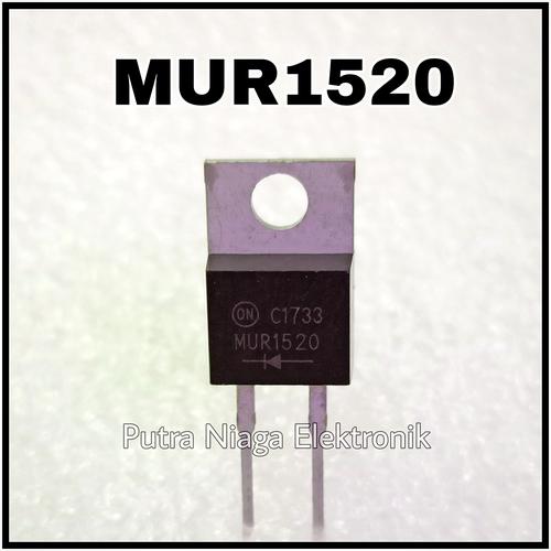Jual Dioda MUR1520 TO-220 / MUR1520G Fast Recovery Diode 15A 200V ...