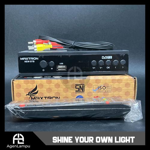 Jual SET TOP BOX TV Digital STB MAXTRON DVB T2 Receiver WIFI YOUTUBE HD ...