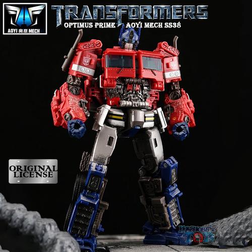 Jual Mainan Action Figure Transformers Optimus Prime Aoyi Mech SS38 ...