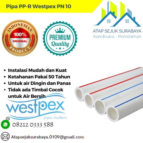 Jual Pipa Ppr Westpex Pn10 ukuran 32-160mm - 32mm - Kota Surabaya ...