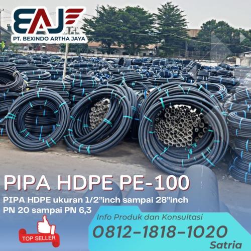 Jual Pipa Hdpe Dn 1 Inch PE100 PN10 - Pipa Hdpe SDR 17 @100Meter ...