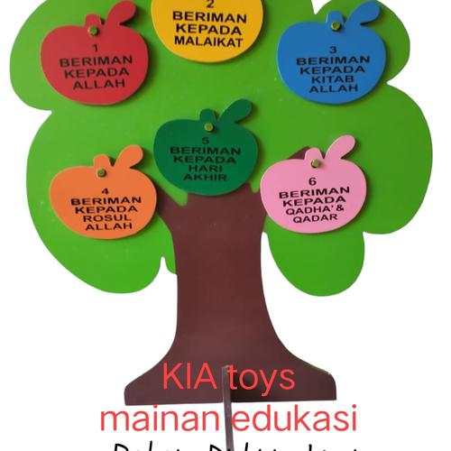 Jual Mainan Edukasi Anak, APE PAUD/TK, Pohon Rukun Iman - Kab. Klaten ...