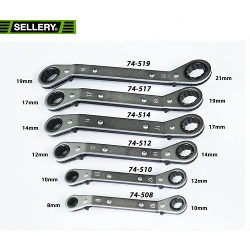 Jual KUNCI RING RATCHET-Sellery Offset Ratchet Box Wrench - 17X19 ...