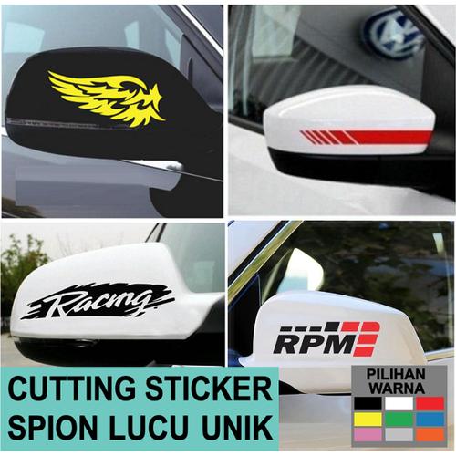 Jual Stiker Unik Spion Mobil Cutting Sticker Eagle Wings - Racing ...