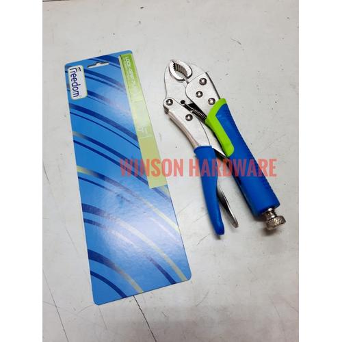 Jual Tang Buaya 10" Bulat Bengkok Jepit Locking Vise Grip Plier Curve ...