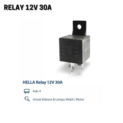 Jual Relay Original HELLA 12V 30A - Kab. Bantul - Bintang93MotorSport ...