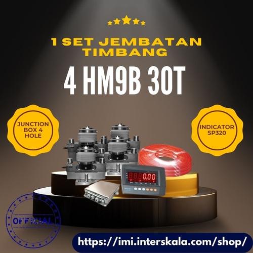 Jual 1 SET JEMBATAN TIMBANG 4 HM9B 30T,JUNCTION BOX 4 HOLE,INDICATOR SP320 - Jakarta Barat ...