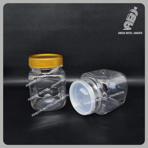 Jual Toples plastik kotak 200ml Toples sambal kotak 200 ml Botol bumbu ...