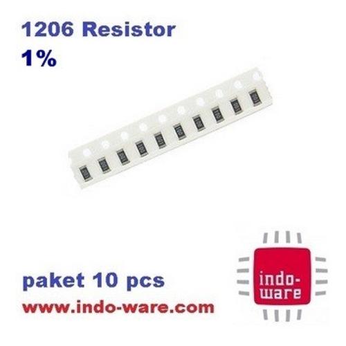Jual 10 pcs R Resistor 2K smd 1206 2 kilo ohm 1% - Kota Semarang - indo ...