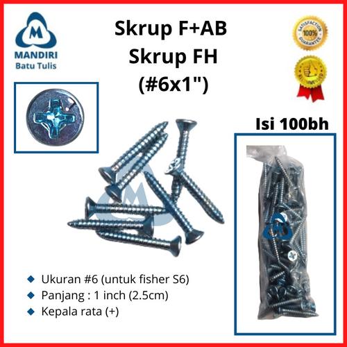 Jual Skrup FH Fisher S5 S8 S10 Sekrup Fiser FAB SDS #6x1" #10x2" #12x2 ...