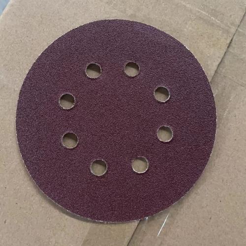 Jual Amplas bulat 5 inch tempel sand paper 8 lubang - P150 - Jakarta ...