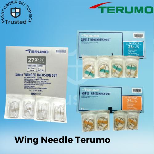 Jual Winged Needle Terumo Infusion set/ Wing Infus Terumo - Jakarta ...