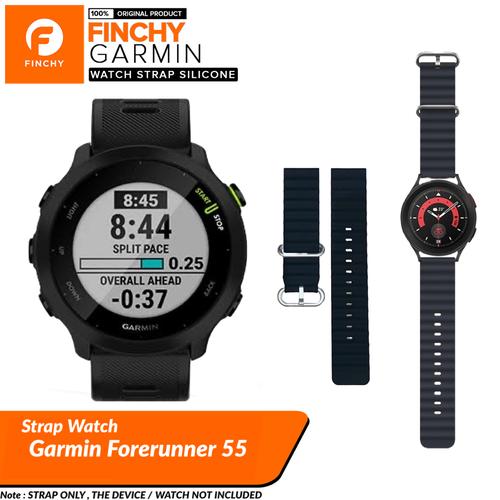 Jual Finchy Ocean Strap Garmin Forerunner 55 Replacement Silicone ...