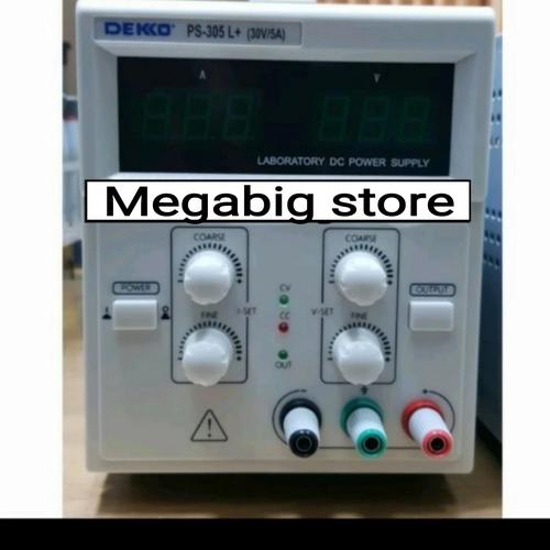 Jual Dekko PS-305 L+ Adjustable DC Power Supply 30V 5A PS305 30 volt ASLI - Jakarta Barat ...