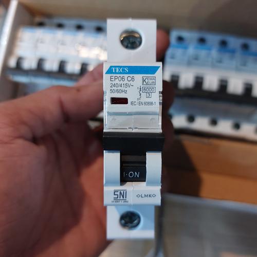 Jual MCB TECS Terasaki 1P-6A SNI -LMK Standart PLN - Jakarta Barat ...
