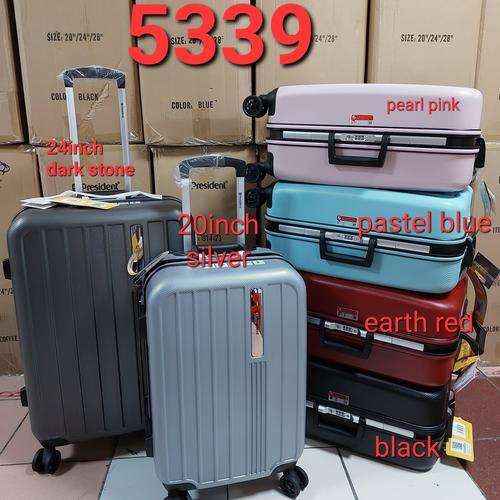 Jual koper president 24 inch 5339 original tsa lock - midnight blue, 24 ...