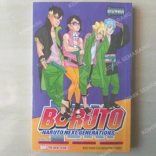 Jual Boruto Vol 11 Komik Manga jepang Cabutan Naruto Sasuke Sakura ...