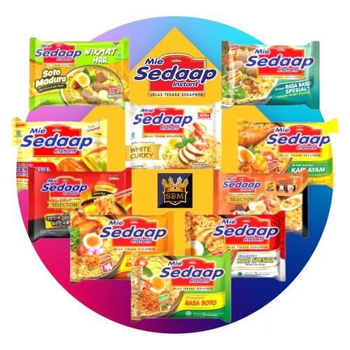 Jual SBM ~ Sedap Sedaap Mie Goreng Kuah All Variant - SEDAAP GORENG ...