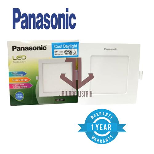 Jual PANASONIC LED PANEL 8 WATT KOTAK NNP722673031 LAMPU LED PANEL ...