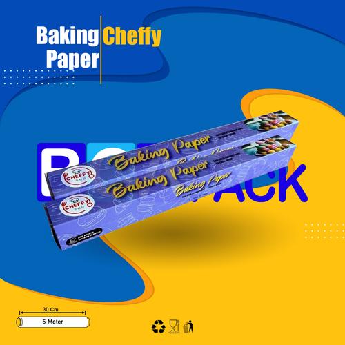 Jual Baking Paper Cheffy 30cm x 5 meter - Kertas alas roti kue ...