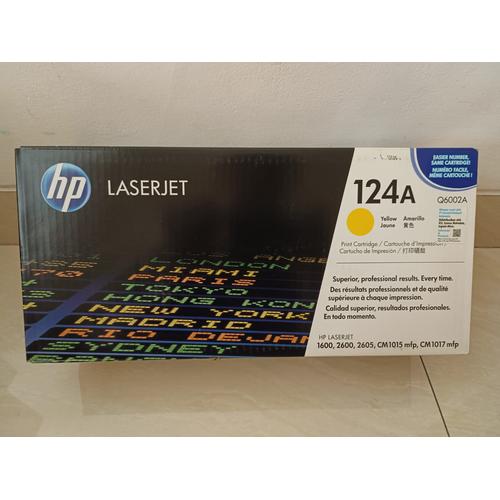 Jual TONER HP LASERJET 124A YELLOW (Q6002A) - ORIGINAL - CUCI GUDANG ...