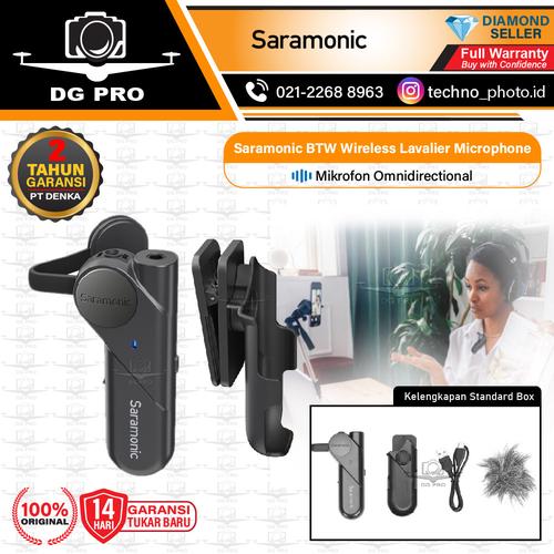 Jual Saramonic BTW Wireless Lavalier Microphone Lav Mic Resmi Original - Jakarta Pusat - DG PRO ...