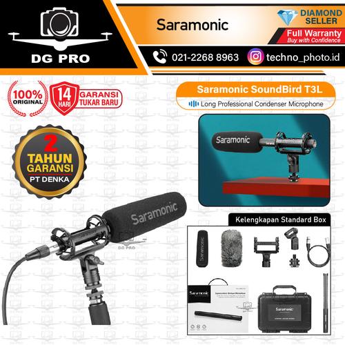 Promo Saramonic SoundBird T3L Long Professional Condenser Microphone Resmi - Jakarta Pusat - DG ...