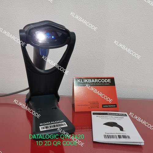 Jual SCANNER BARCODE DATALOGIC QW2420 - QW-2420 IMAGER LAYAR HP 2D QR ...
