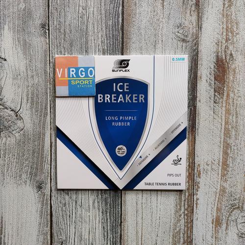 Jual Sunflex Ice Breaker Long Pimple 0.5mm karet bat bet pingpong 100 ...
