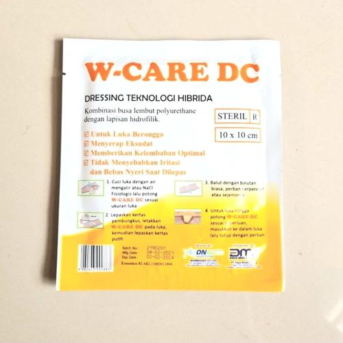 Jual W-CARE DC Dressing Teknologi Hibrida Perban Luka Diabetes WE-CARE ...