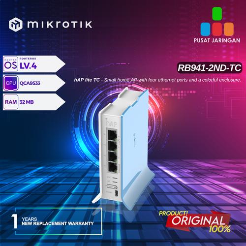 Jual MIKROTIK RB941-2ND-TC hAP-Lite2 - MK-RB941-2nD-TC - Jakarta Pusat ...