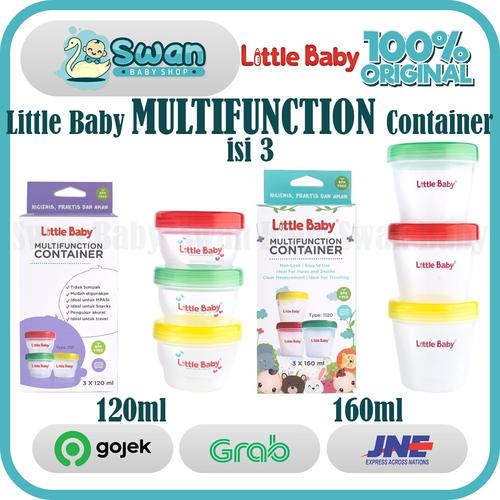Jual Little Baby Multifunction Container Dilayani Tokopedia - 120ml x 3 - Jakarta Barat - Swan ...