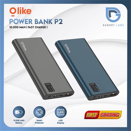 Promo Olike Powerbank P2 10000mAh Fast Charging & LED Display-Garansi ...