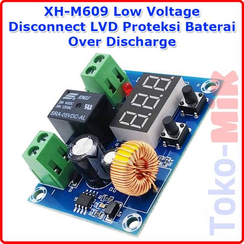 Jual XH-M609 Low Voltage Disconnect LVD Over Discharge Battery ...