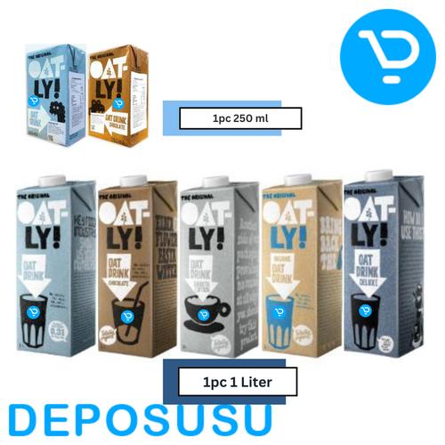 Promo OATLY Oat Drink Oat Milk The Original Oatly - 1LiterCHocolate ...