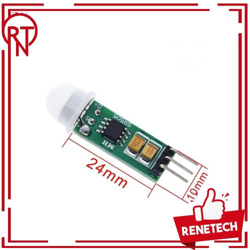 Jual Sensor Gerak PIR Infrared Mini HC-SR505 Module Detektor (M279 ...