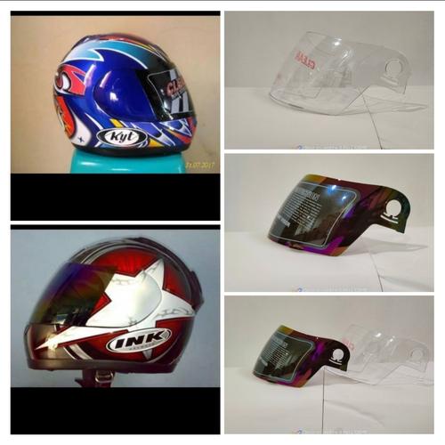 Jual kaca helm INK CL- 25 INK CL- 26 KYT -805 pelangi CLEAR - pelangi ...