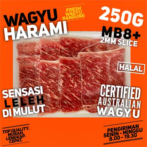 Jual WAGYU BEEF SLICE HARAMI LOW FAT MB8+ HALAL AUS 2MM Shabu Suki ...