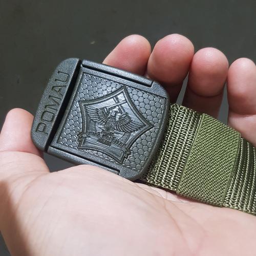 Jual Gesper Tactical Pomau Polisi Militer TNI AU Grafir Laser Logo ...