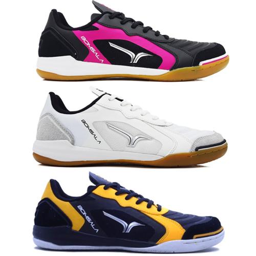 Jual Sepatu Futsal Calci Bomsala Fierce - White/Black, 41 - Jakarta ...