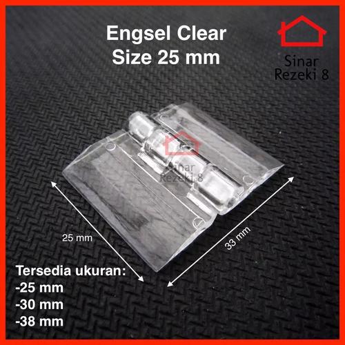 Jual Engsel Akrilik 2,5 cm / 2 Bening Acrylic Kupu Hinge Box Transparan ...
