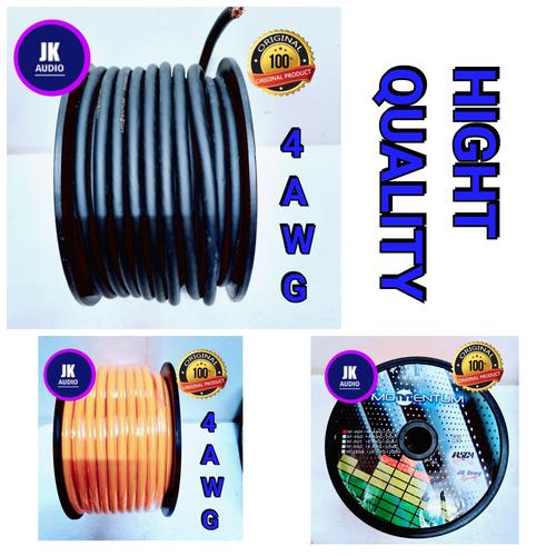 Jual Kabel Setrum 4 Awg Momentum Kabel Power 4 Awg Harga Per Meter ...
