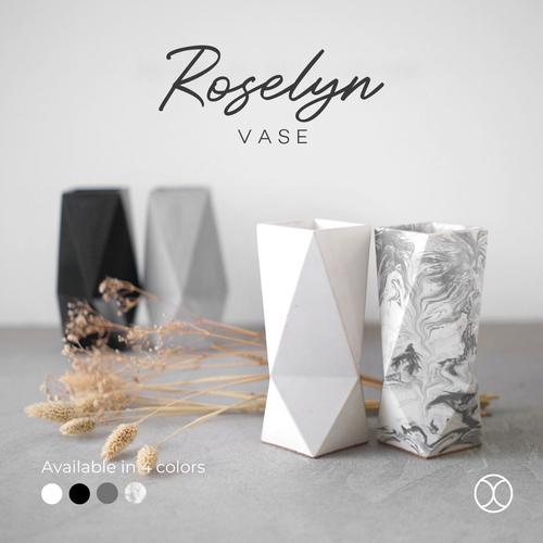 Jual CONCREATE Vas Bunga Roselyn / Flower Vase / Pot Bunga / Dekorasi ...